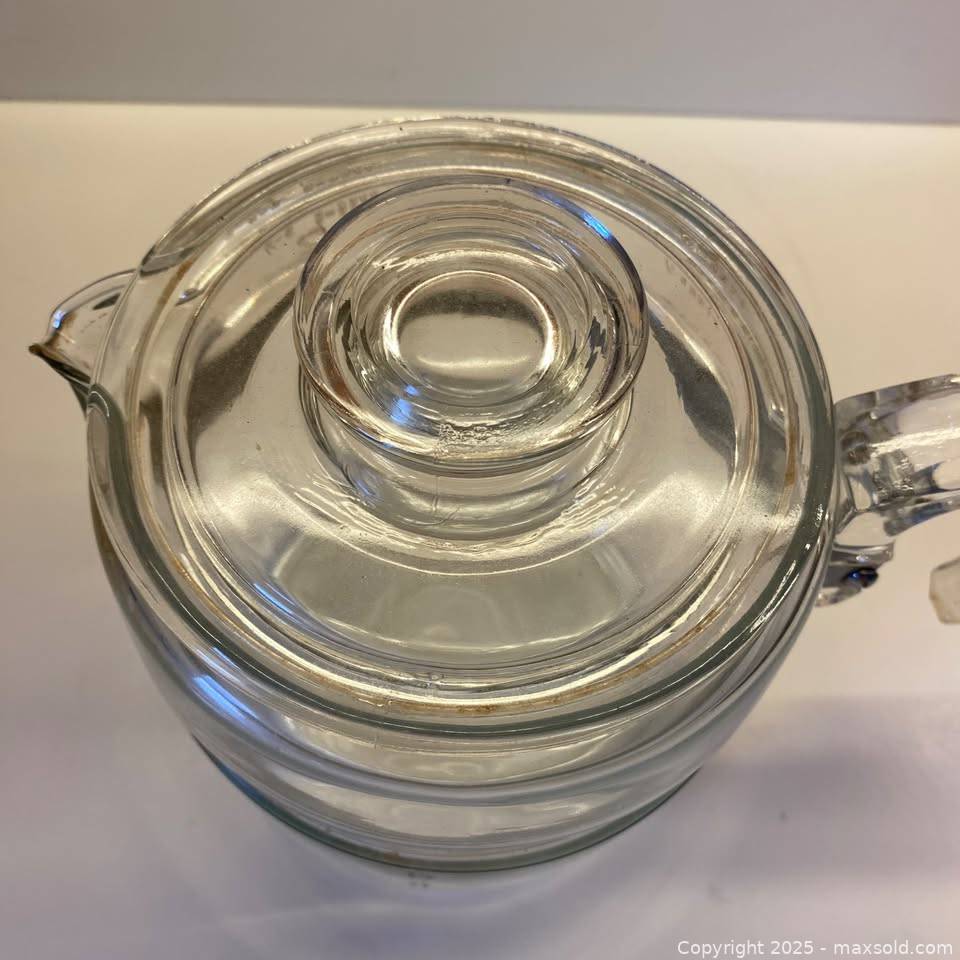 6-Cup Pyrex Glass Coffee Percolator | Maxsold