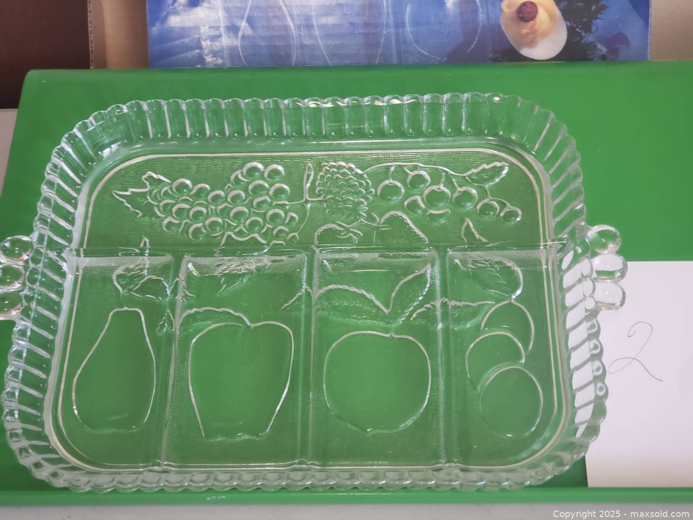 Indiana Glass Presentations 5-Part Relish Tray | Maxsold