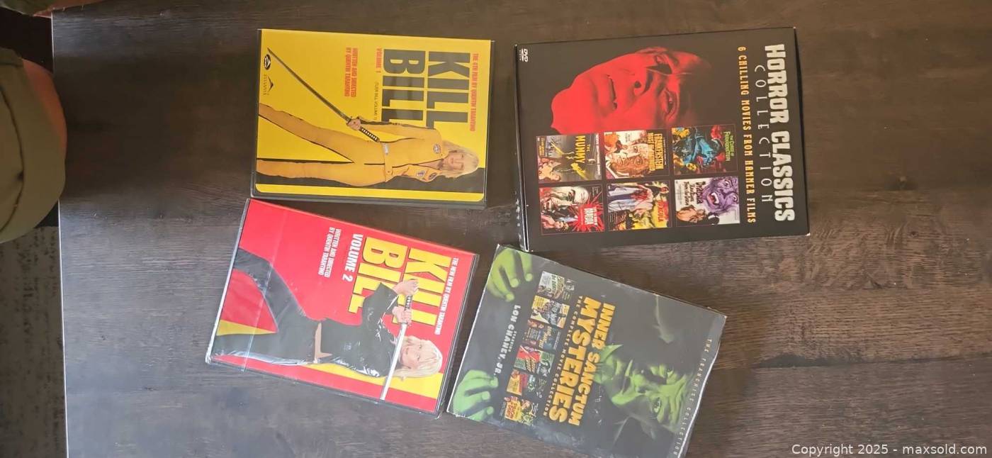 Horror, Inner Sanctum, Kill Bill DVD sets | Maxsold