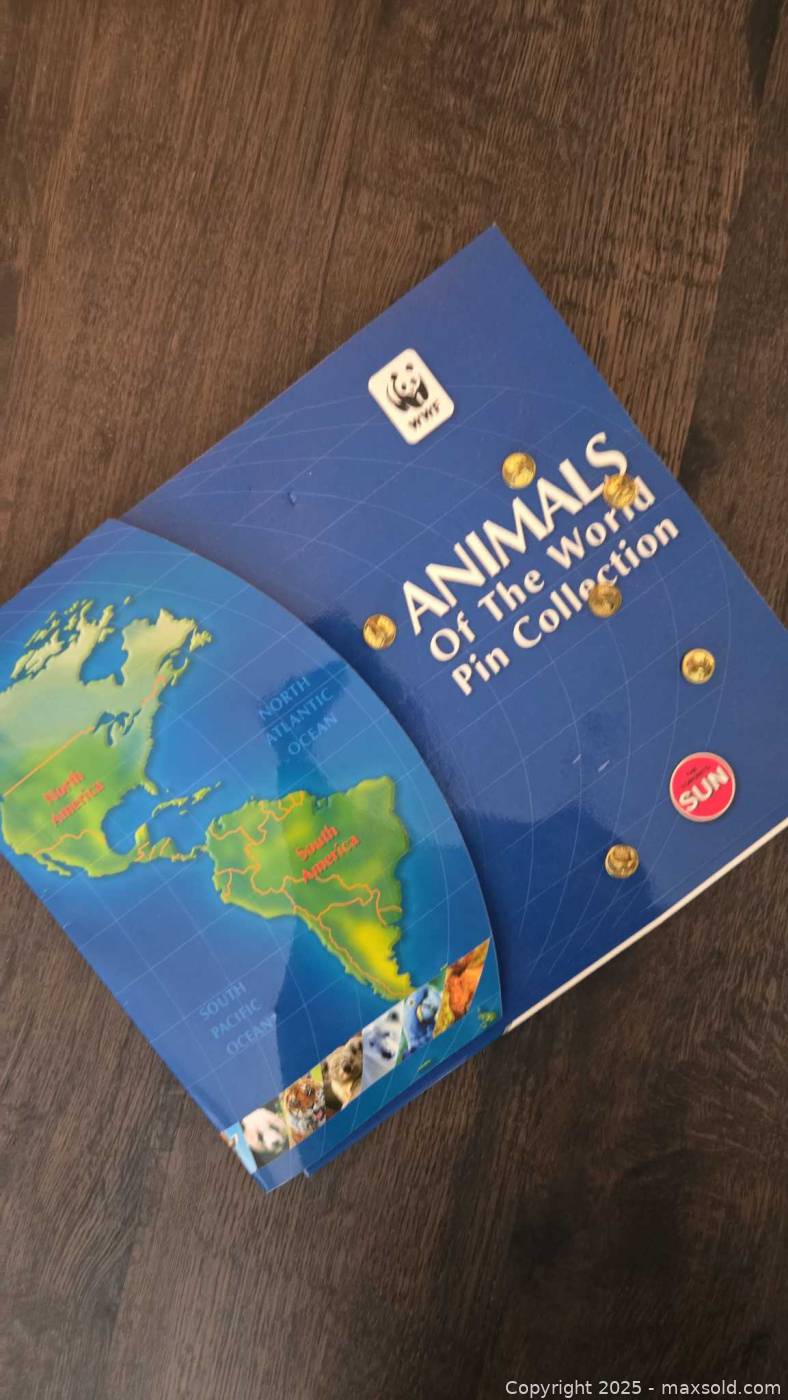 WWF Animals Of The World Pin Collection | Maxsold