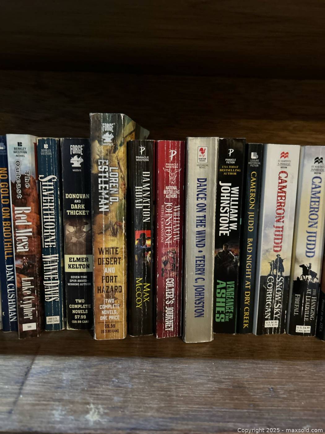 180 Western Paperback Novels | Maxsold
