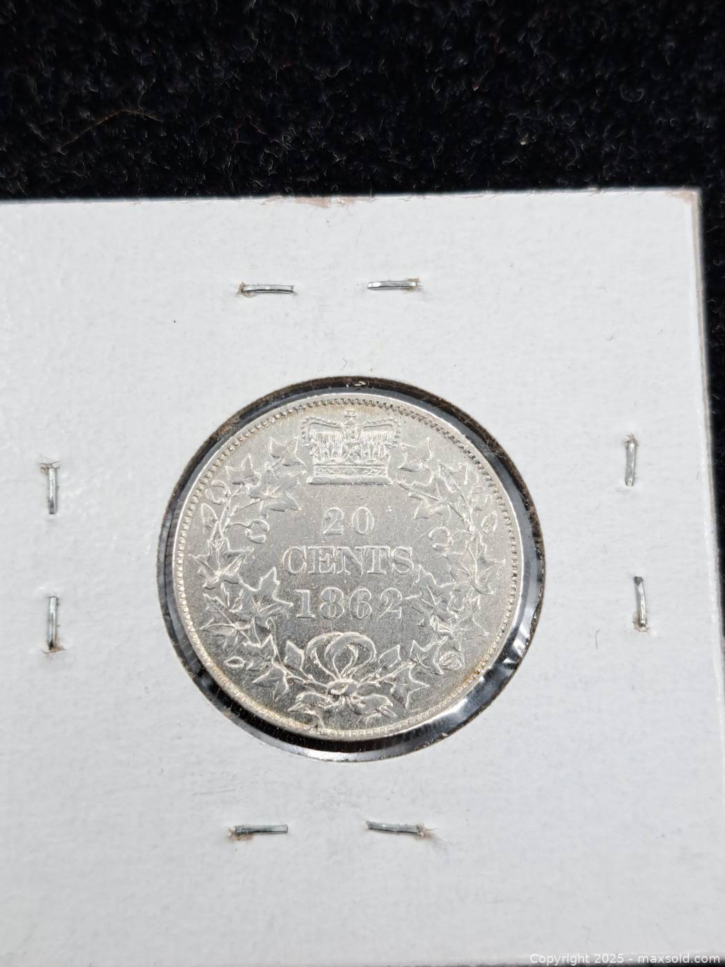 1862 New Brunswick 20 Cent Silver Coin | Maxsold