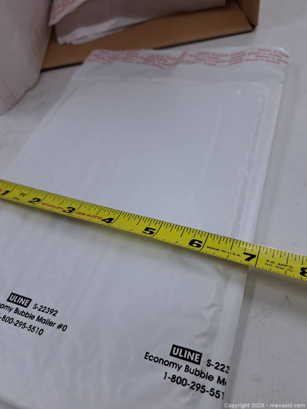 Uline 7" x 11" bubble mailers | Maxsold