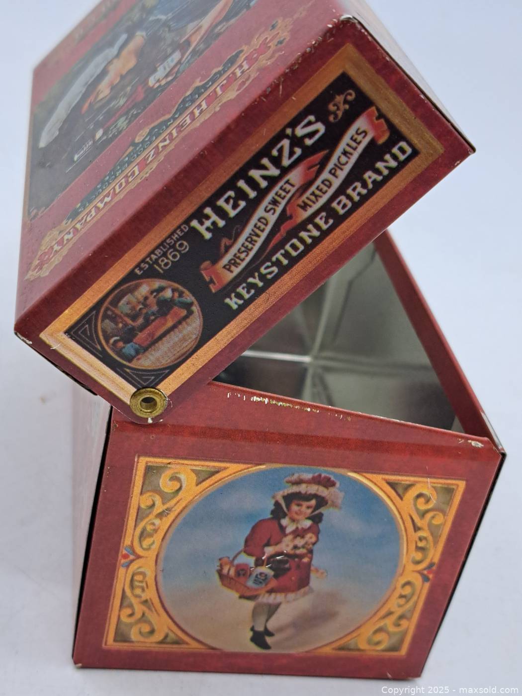 Vintage Heinz advertising recipe card tin | Maxsold