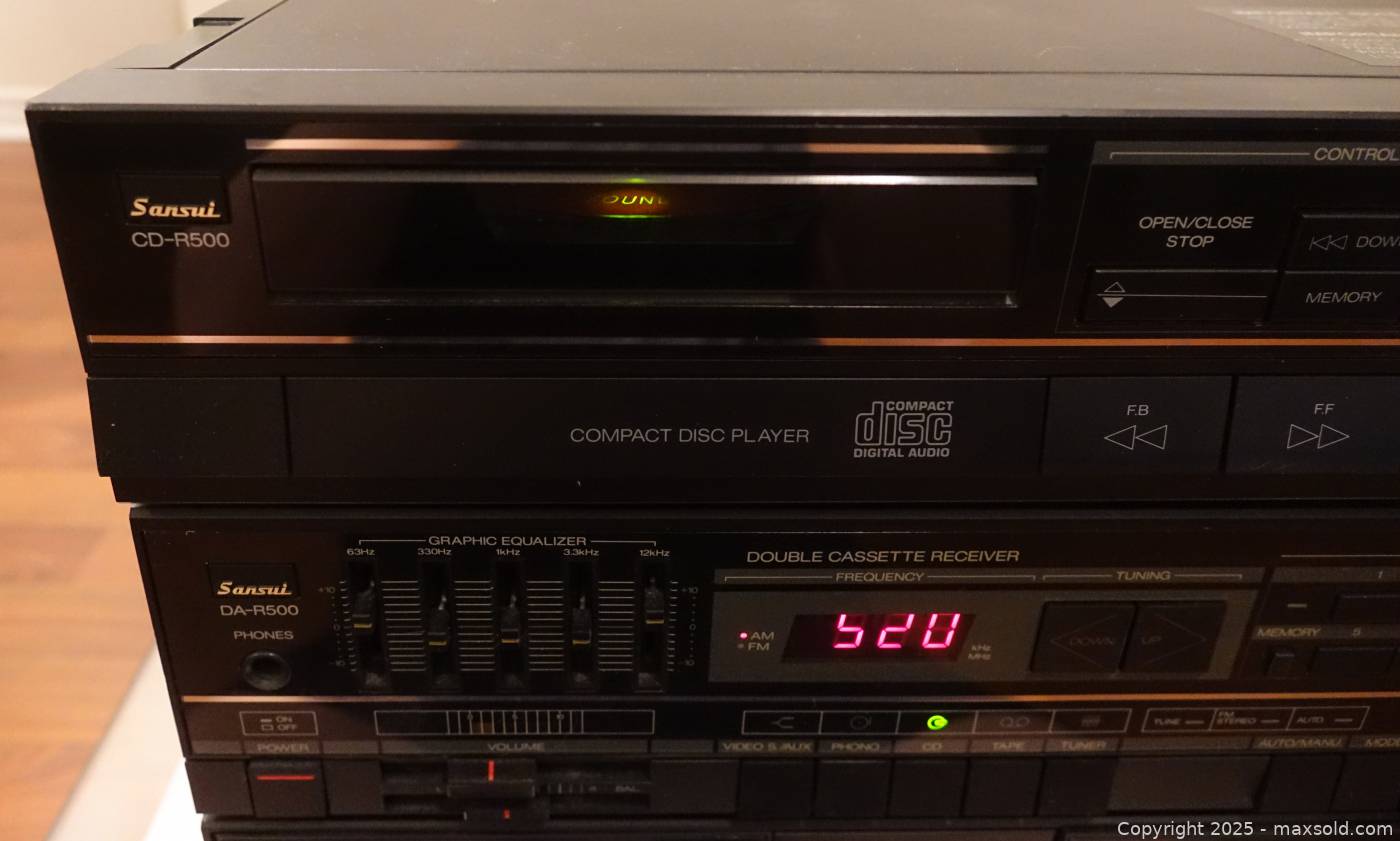 Sansui DA-R500 Mini HiFi System | Maxsold