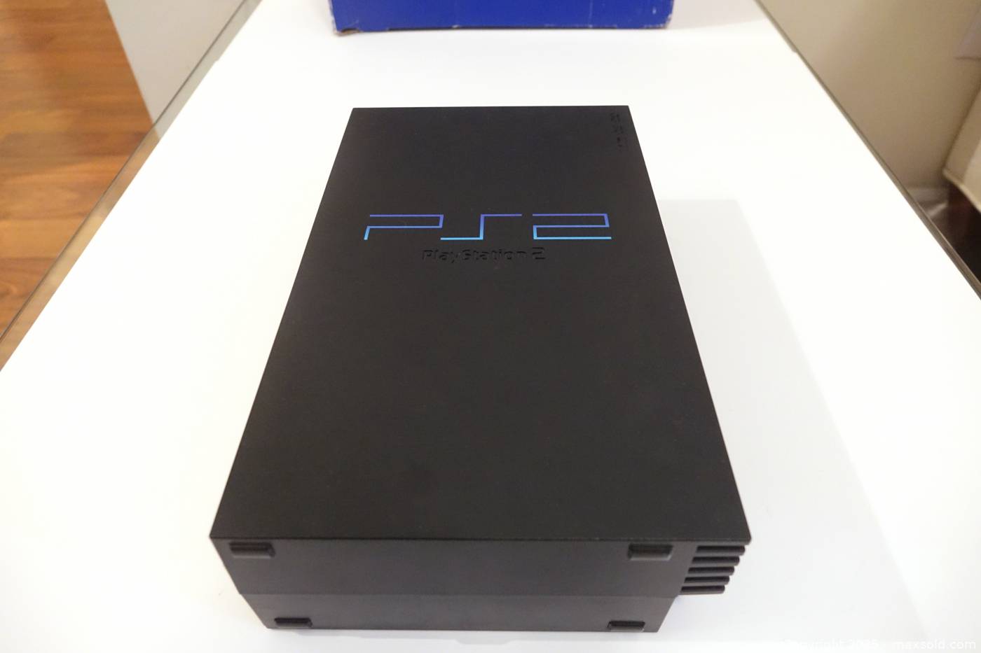 Sony PlayStation 2 black console with controller, cables, manuals, box ...