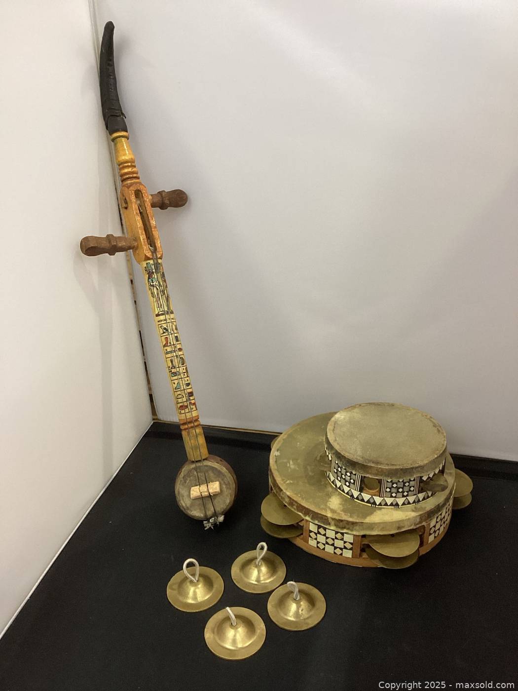 Traditional Egyptian Percussion and Stringed Instruments Lot | Maxsold