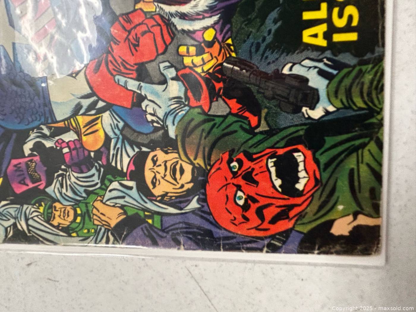 Marvel Captain America comic issue 112 | Maxsold