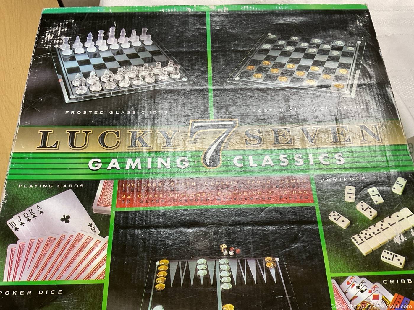 Lucky Seven Gaming Classics 7-in-1 Game Set | Maxsold