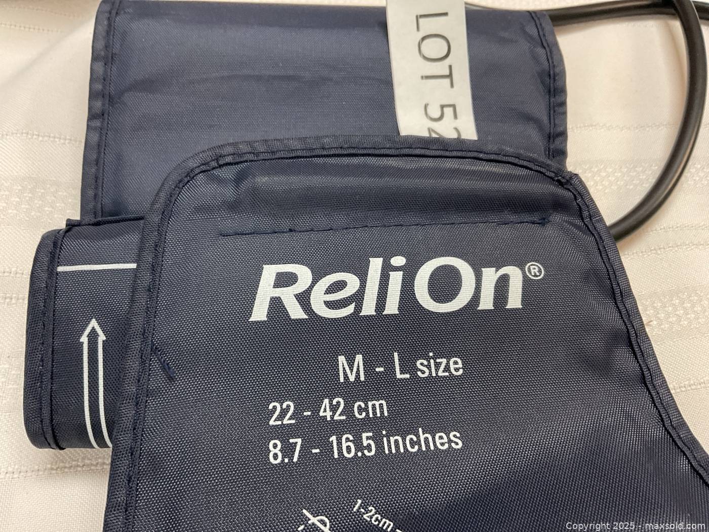 Omron ReliOn blood pressure monitor set | Maxsold