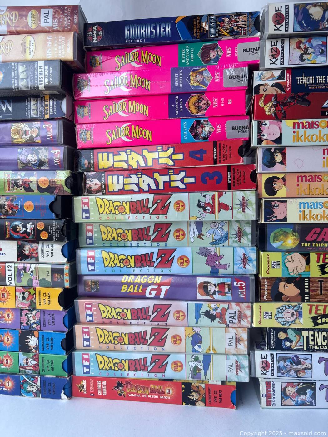 Japanese anime VHS tapes collection | Maxsold